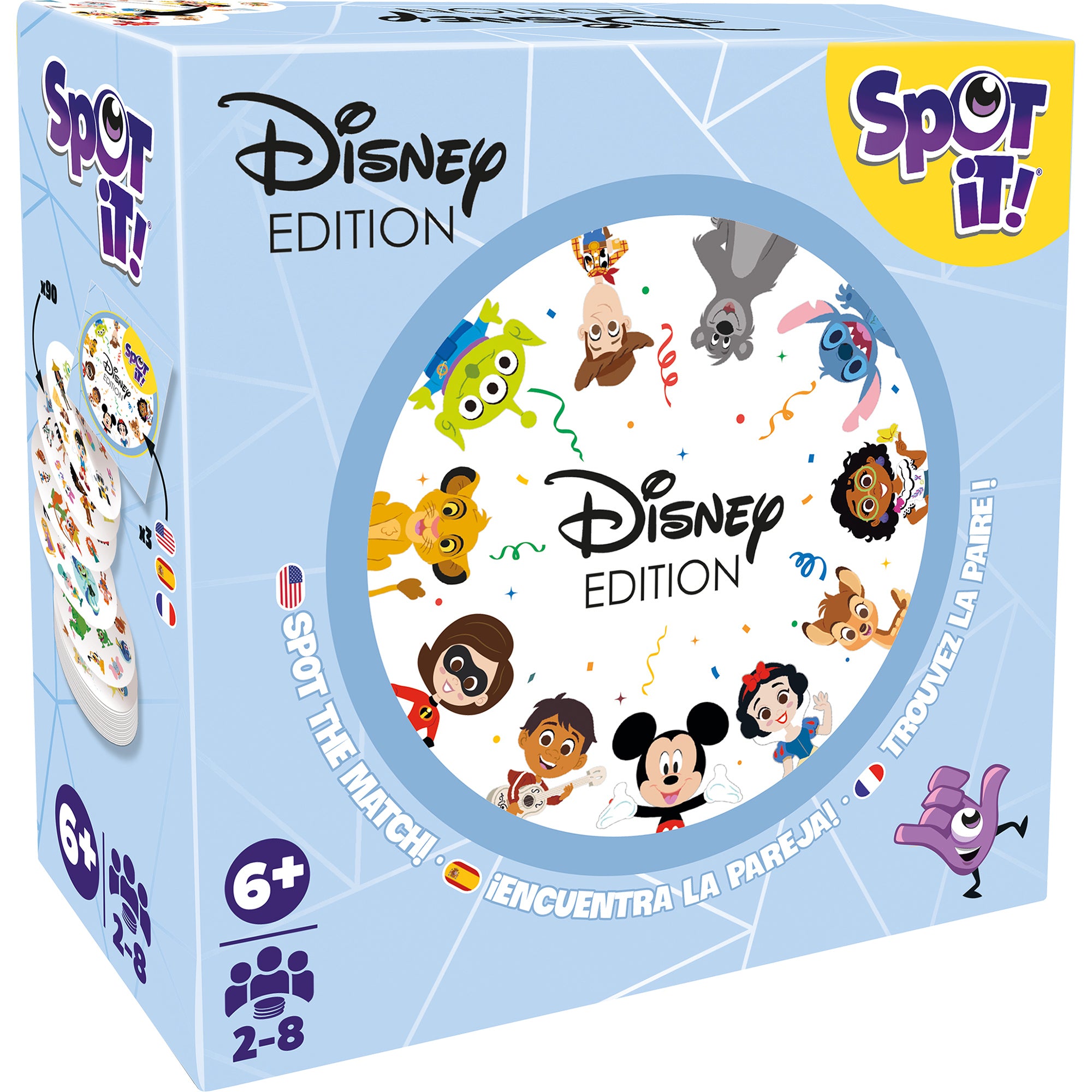Spot It! Disney Card Game – Asmodee North America