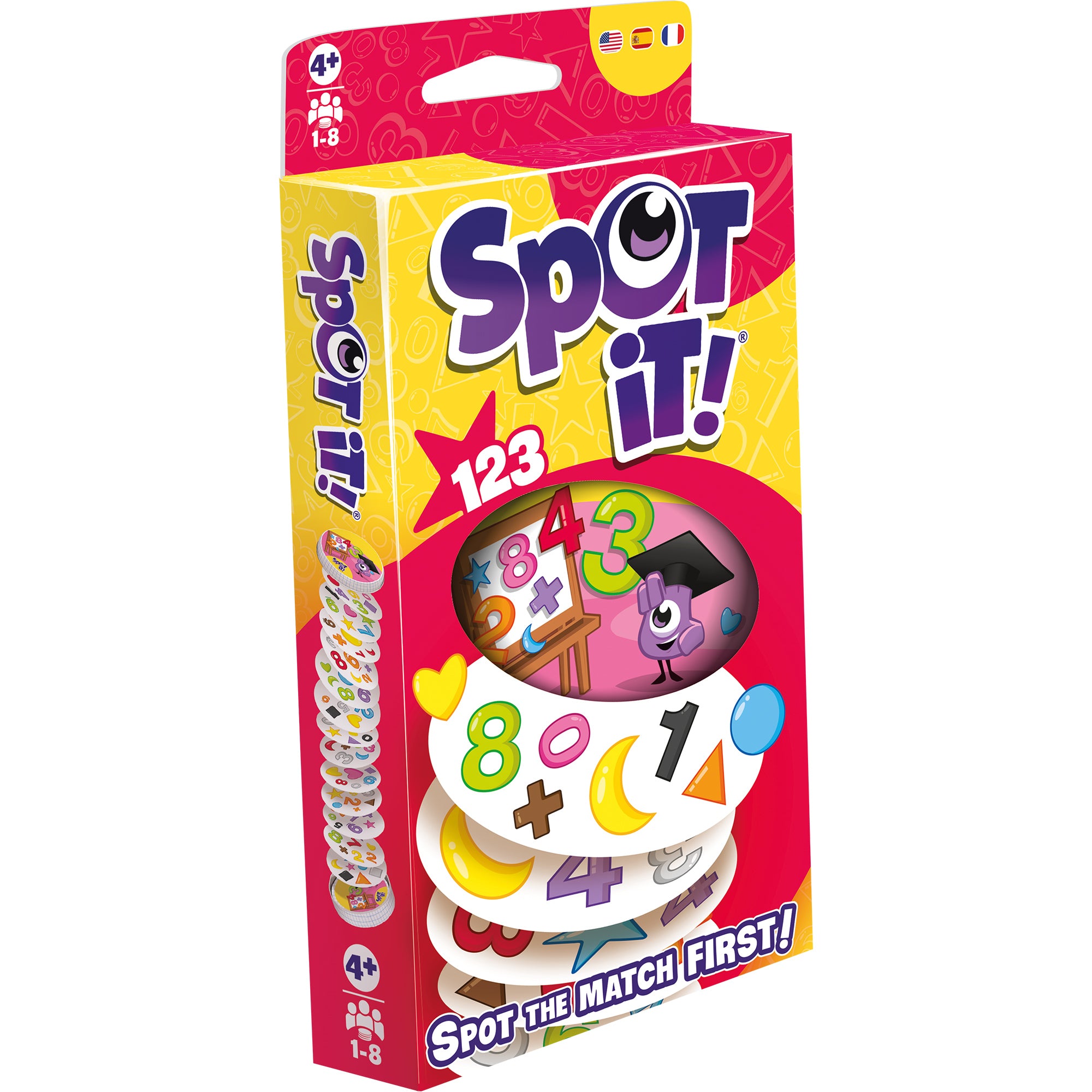 Spot It! 1,2,3 - Eco-Blister Edition – Asmodee North America