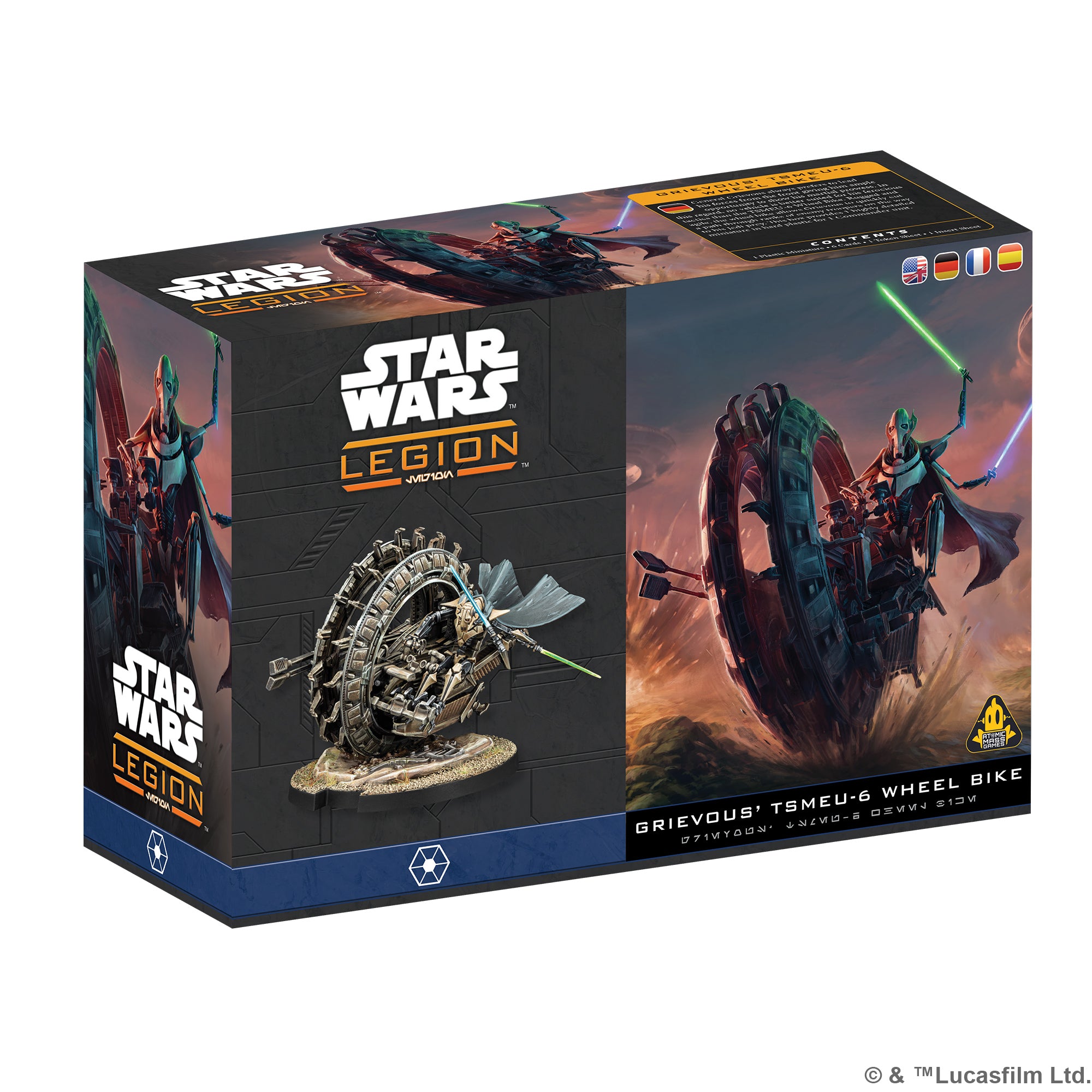 Star Wars: Legion - General Grievous' TSMEU-6 Wheel Bike – Asmodee North America
