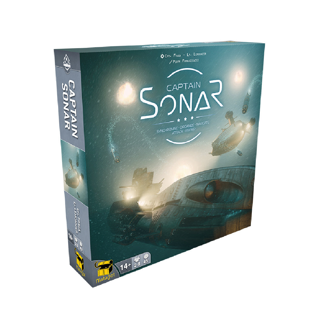 Captain Sonar Board Game - Real-Time Submarine Battle Strategy Game – Asmodee North America
