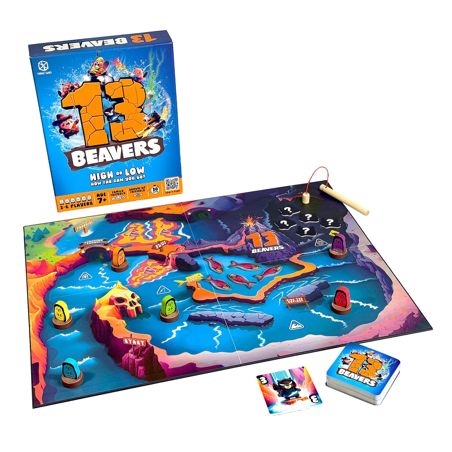 13 Beavers Board Game – Asmodee North America