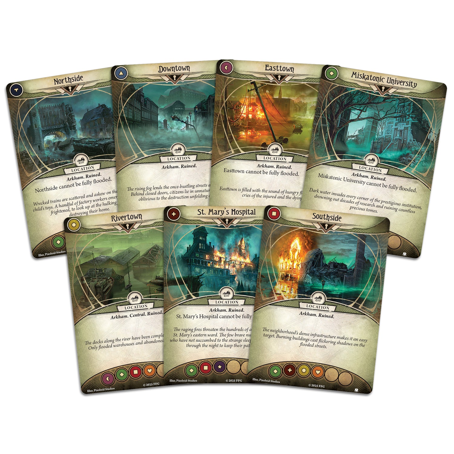 Arkham Horror: The Card Game – The Drowned City Campaign Expansion ...