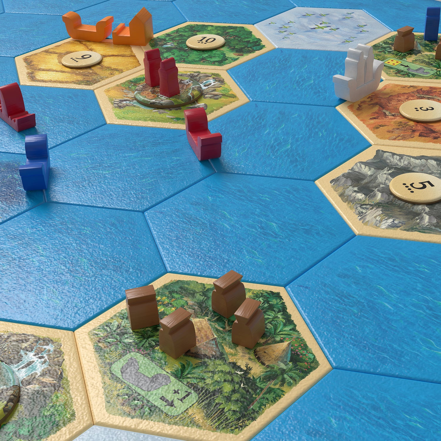 CATAN® – Explorers & Pirates Board Game Expansion – Asmodee USA