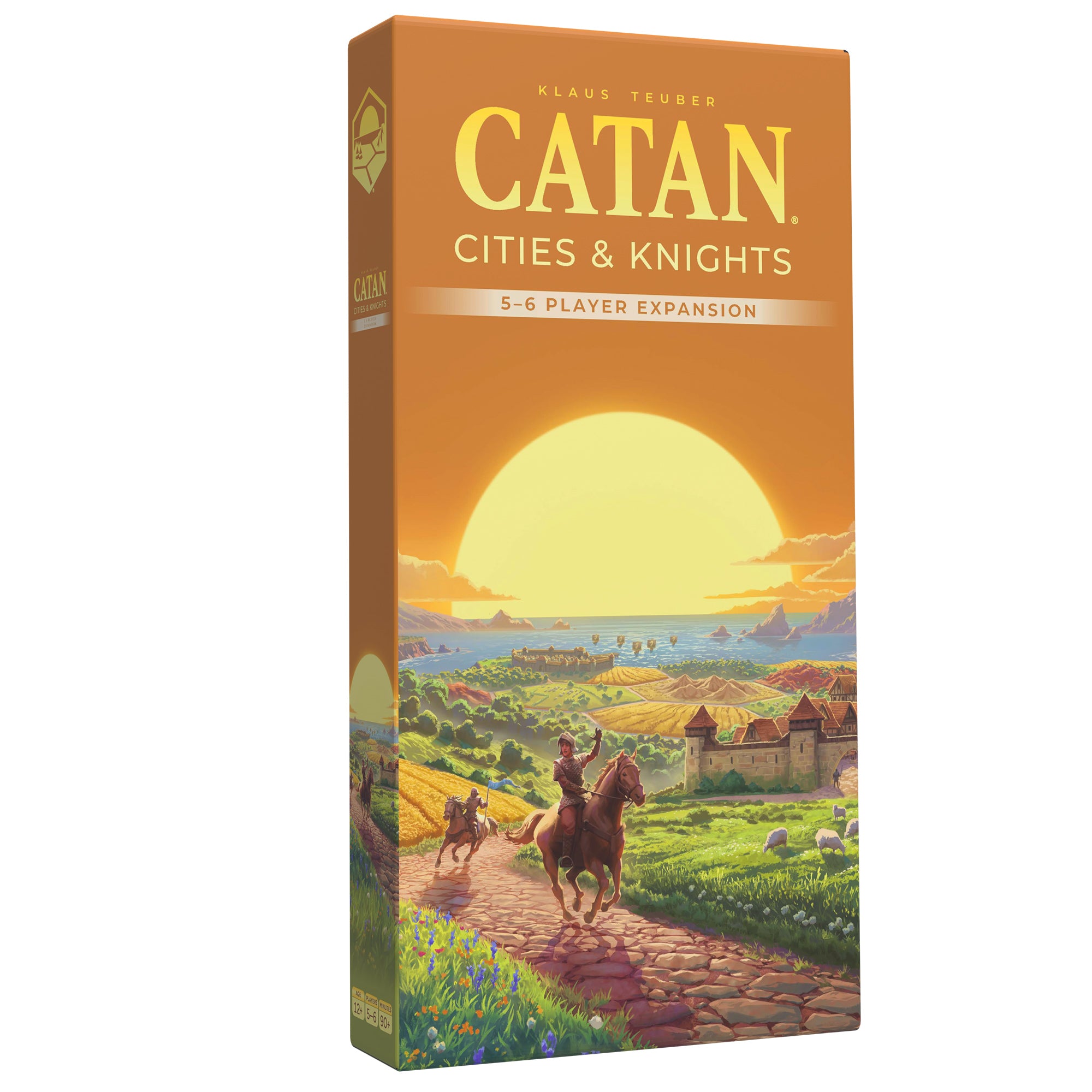 CATAN Cities & Knights 5-6 Player Board Game Extension (6th Edition ...