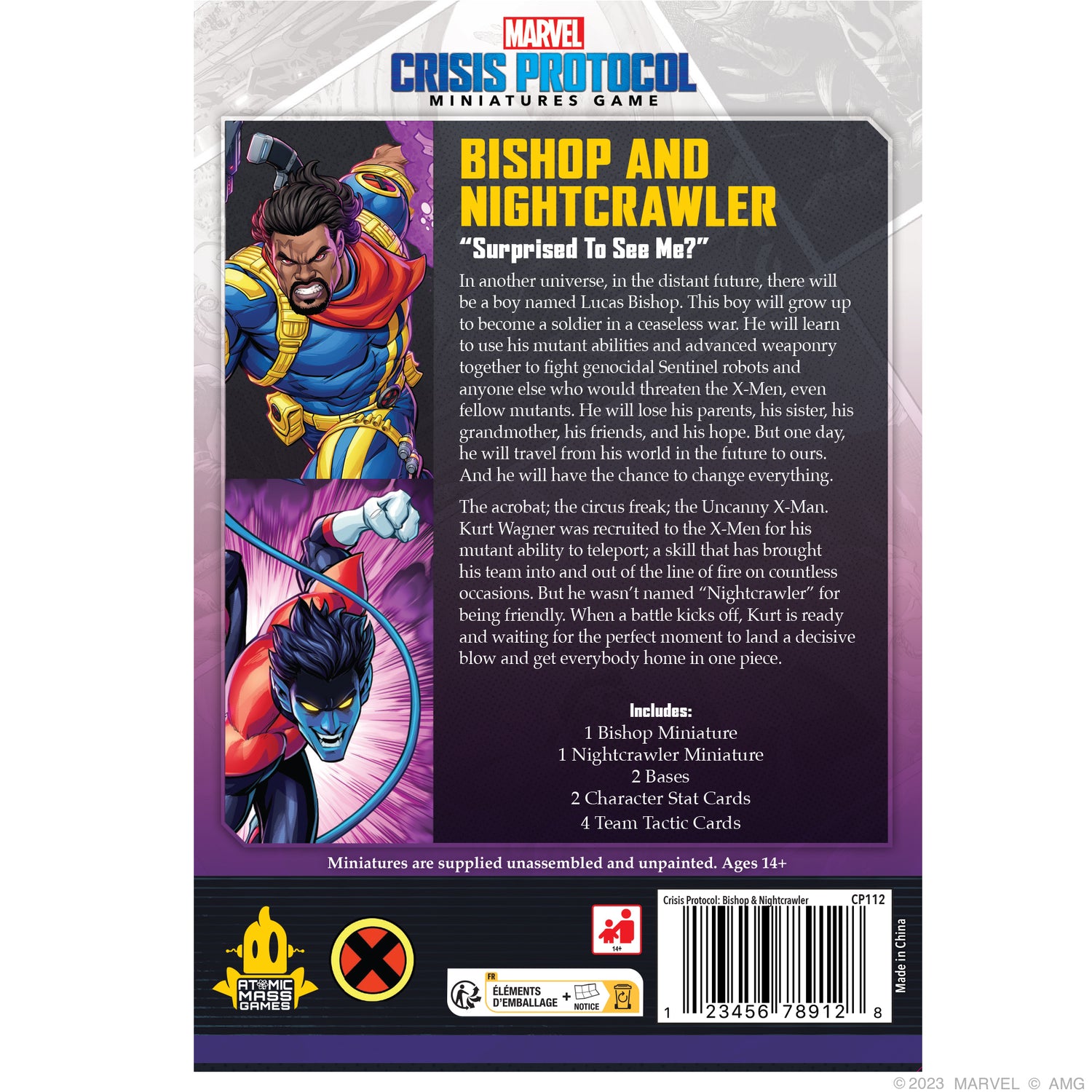 Marvel: Crisis Protocol - Bishop & Nightcrawler – Asmodee USA
