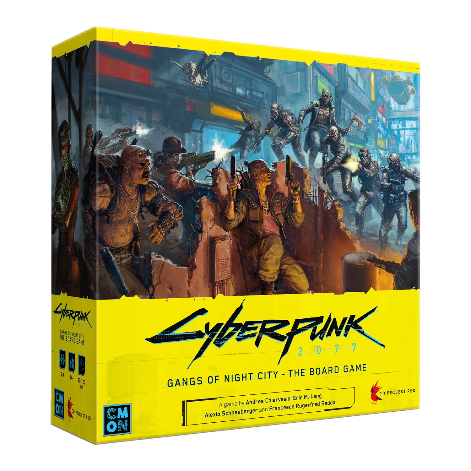 Cyberpunk 2077: Gangs of Night City Board Game - Immersive Sci-Fi ...