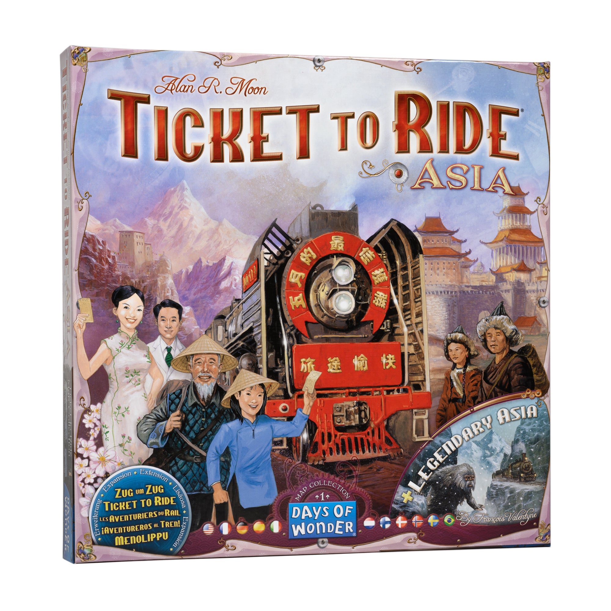 Ticket to Ride: Asia Map Collection 1 – Asmodee North America