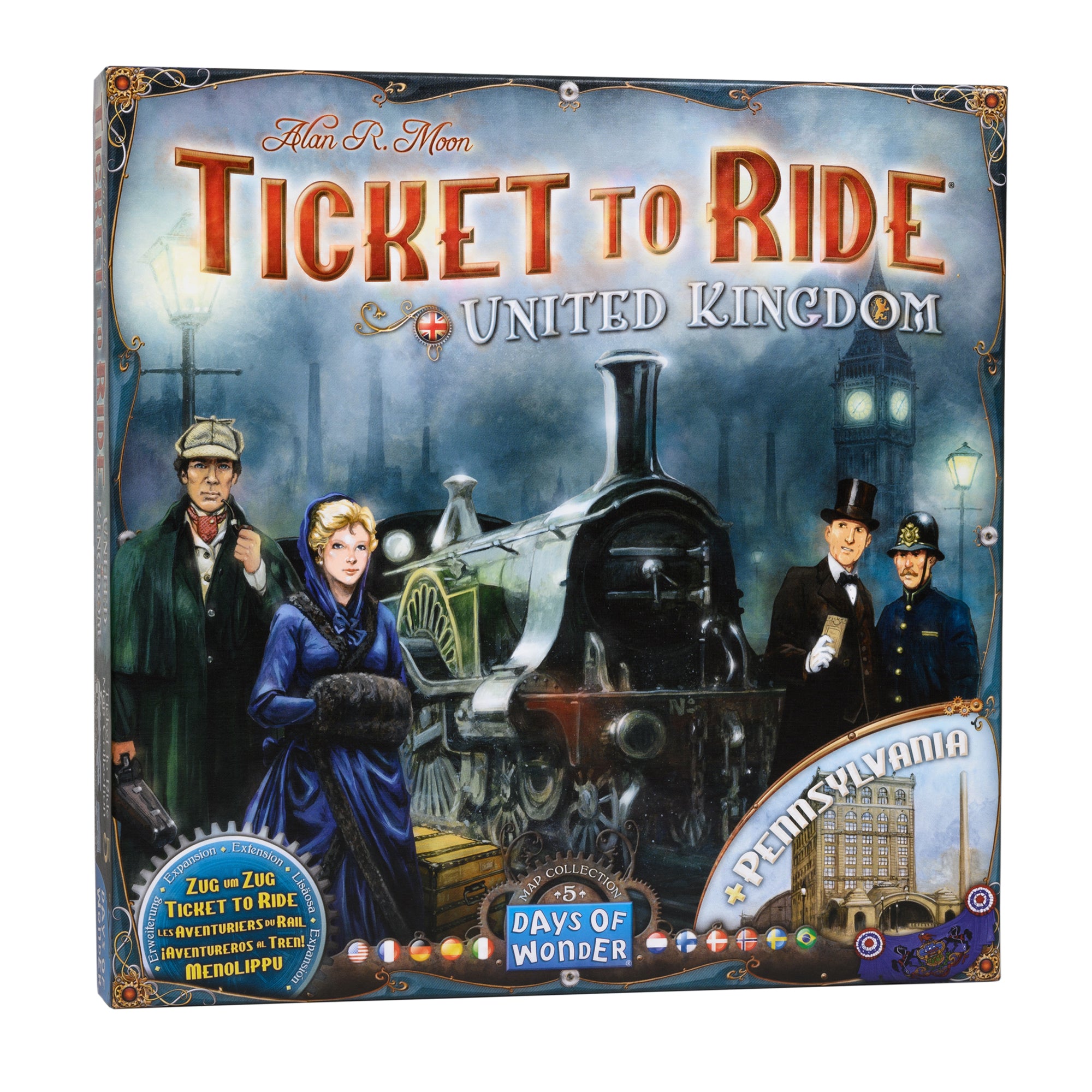 Ticket to Ride: United Kingdom Map Collection 5 – Asmodee North America