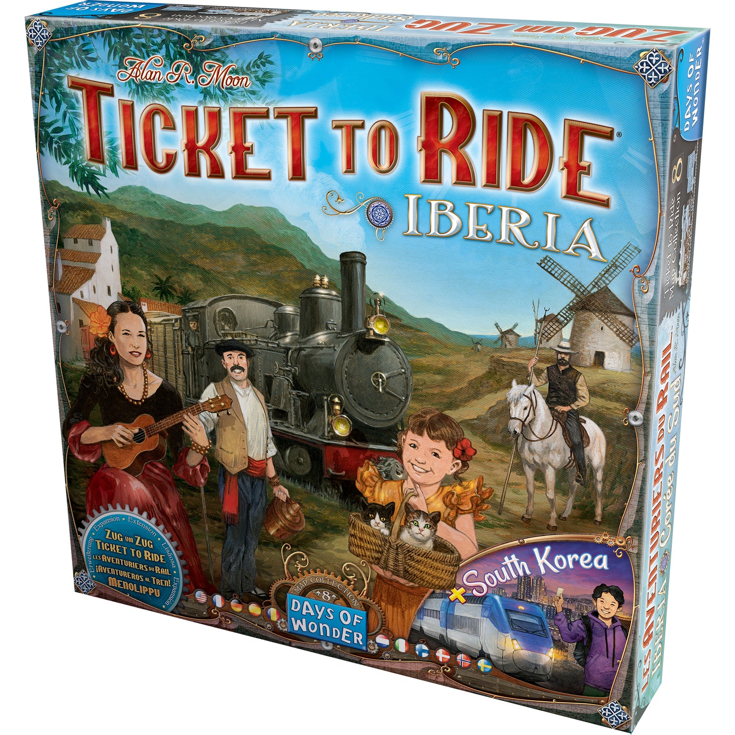 Ticket to Ride Iberia & South Korea – Asmodee North America