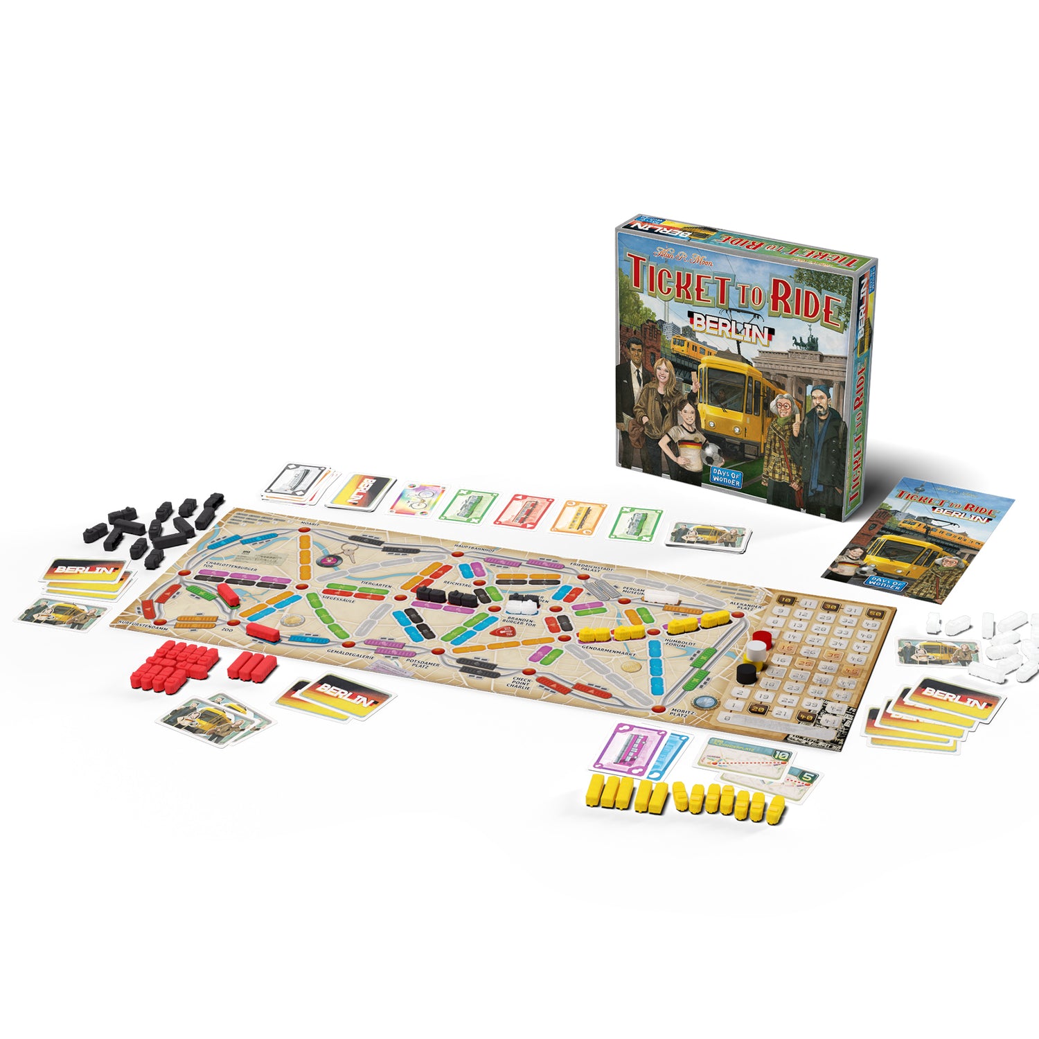 Ticket to Ride Berlin - Transport Challenge game – Asmodee North America