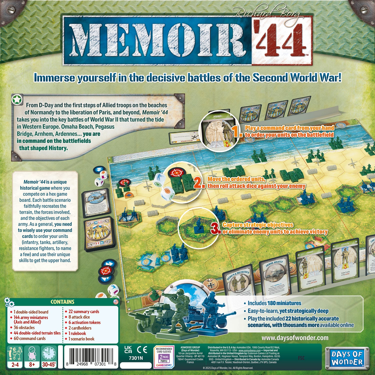 Memoir '44 Board Game Refresh – Asmodee North America