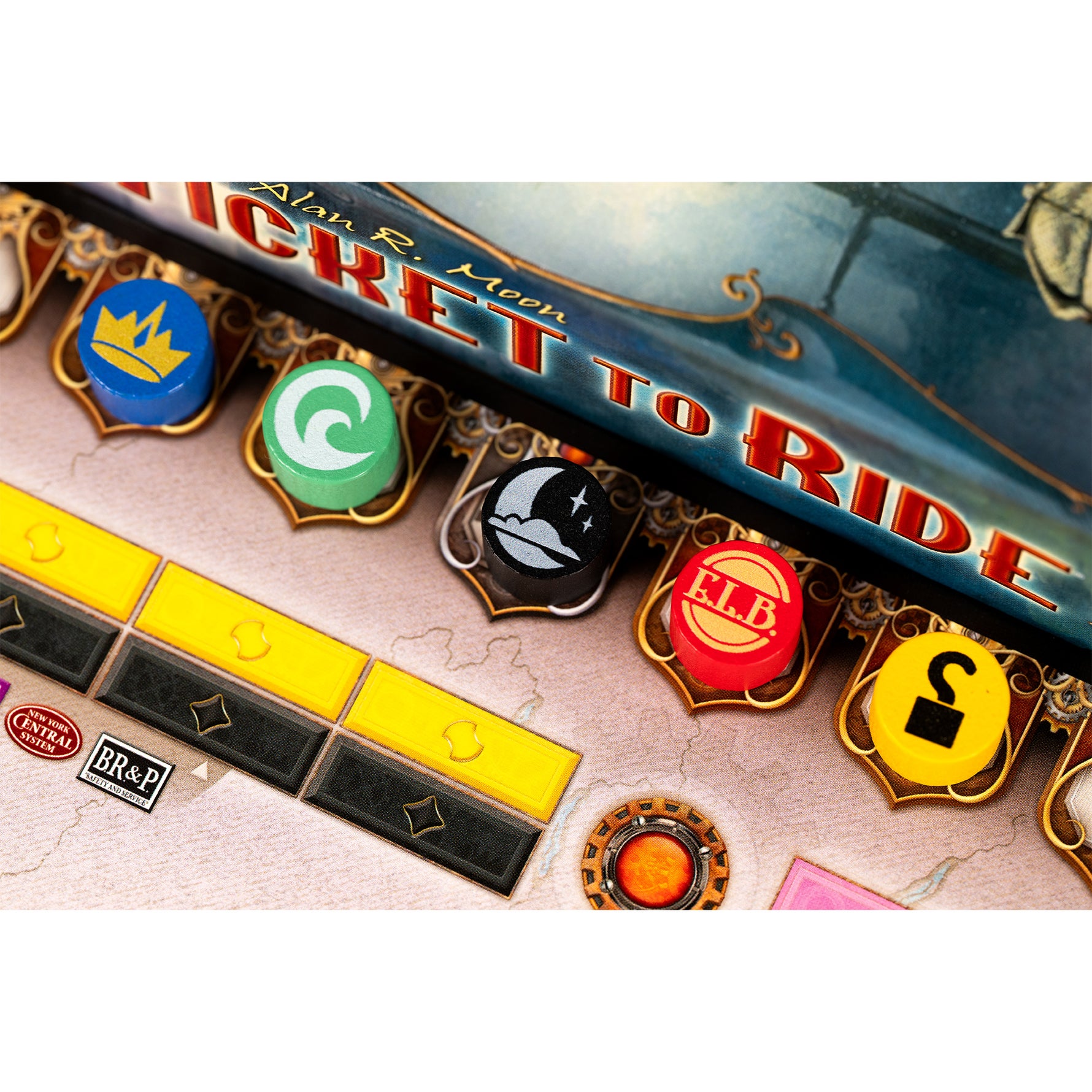 Ticket To Ride: 20th Anniversary Deluxe Trains – 5 pack – Asmodee North ...