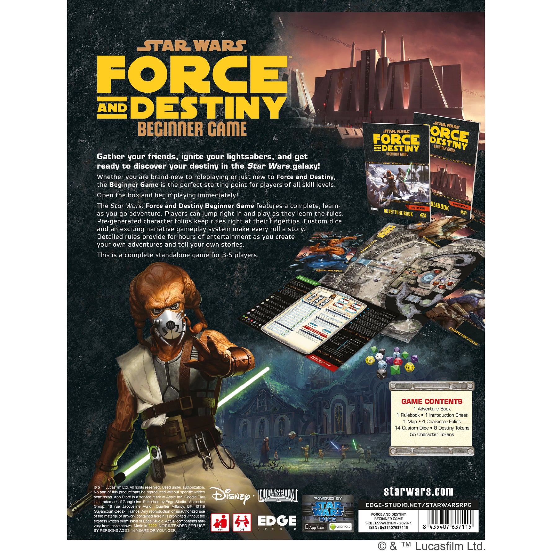 Star Wars Force and Destiny: Beginner Game - Ignite Your Lightsabers ...