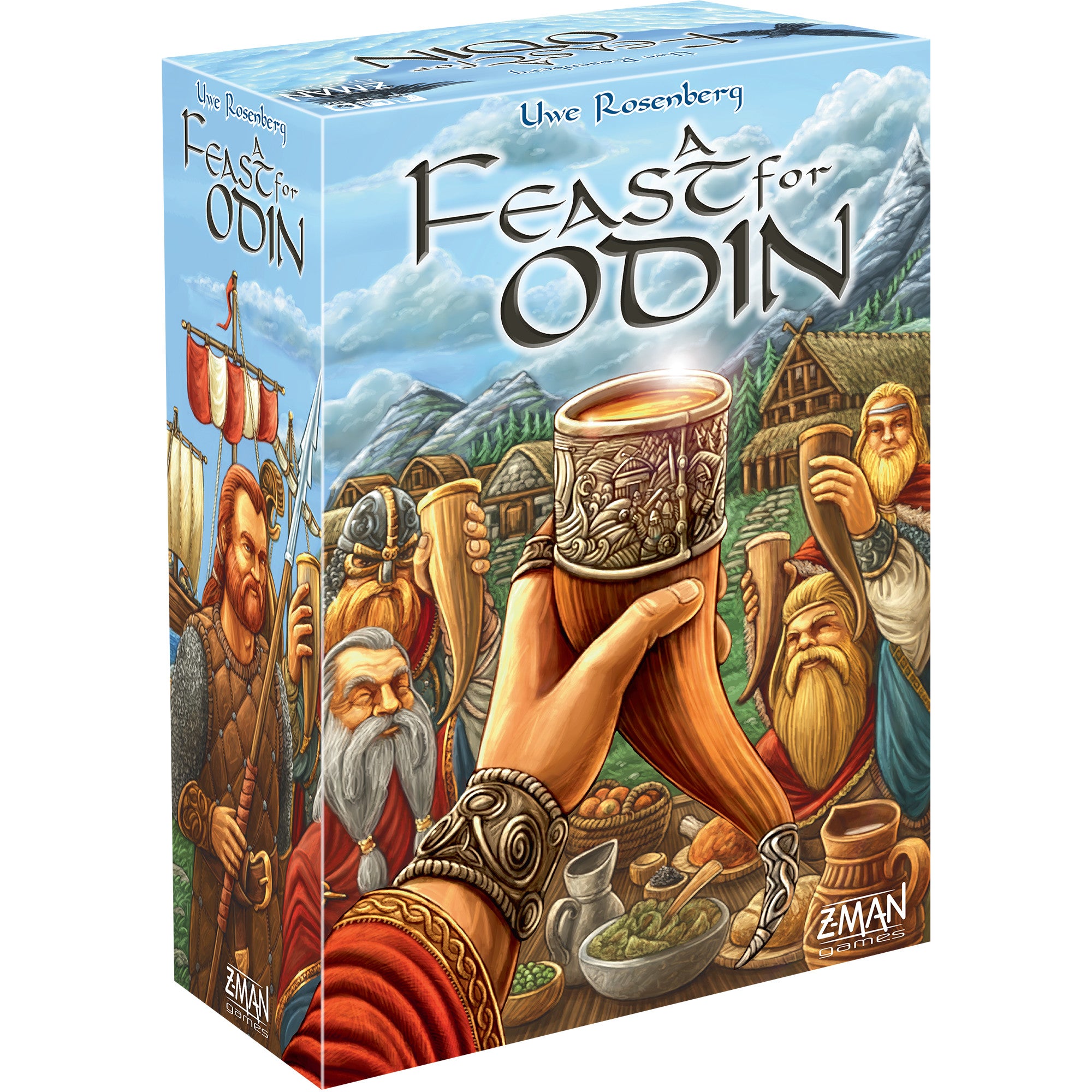 A Feast for Odin Board Game - Viking Saga of Exploration and Strategy ...