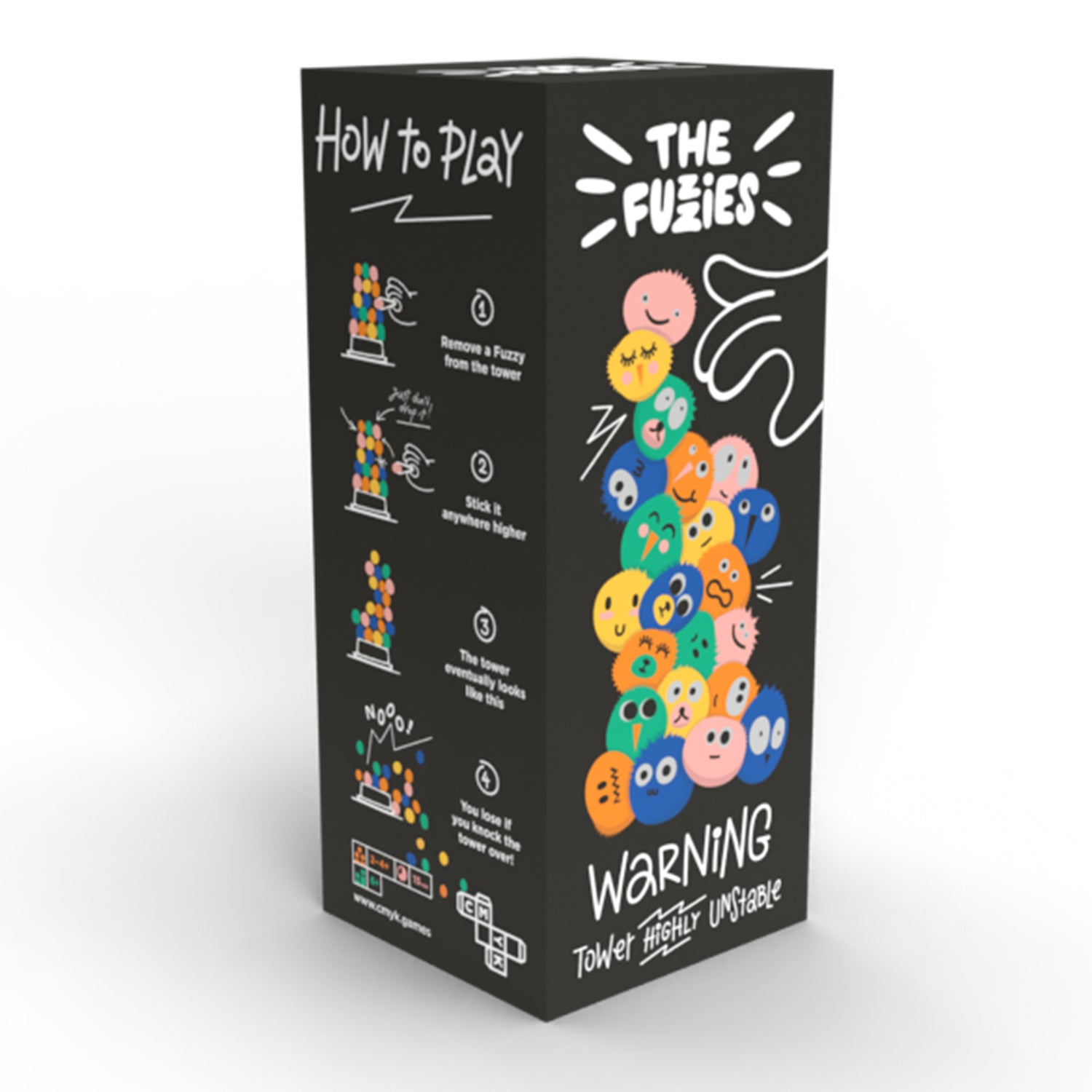 The Fuzzies Tower Stacking Gmae: Topple Towers & Have Fun – Asmodee ...