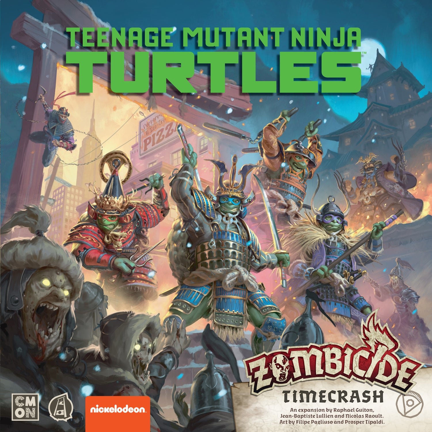 Zombicide White Death: TMNT Time Crash Expansion – Asmodee USA