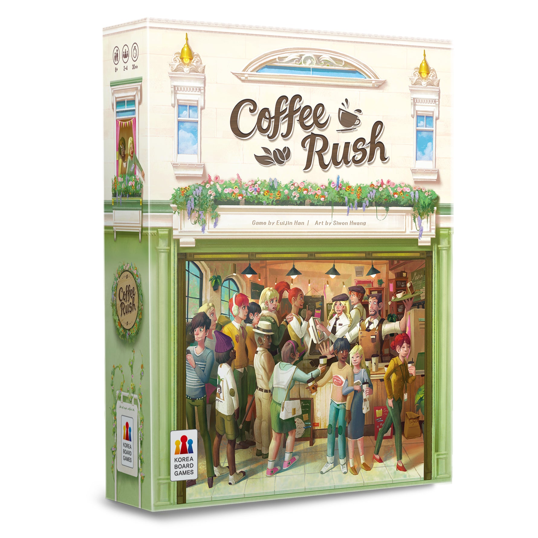 Coffee Rush Board Game - Brew Up Success in a Fun Coffee Adventure ...