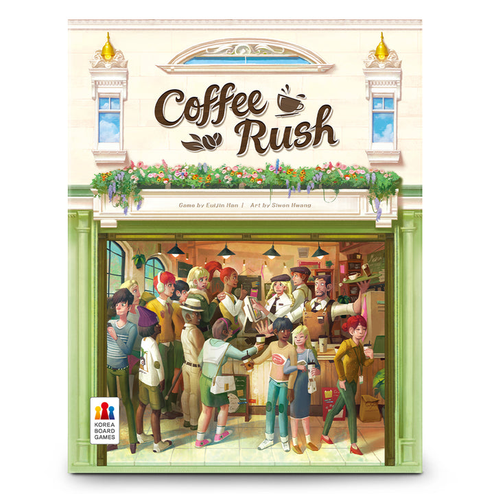 Coffee Rush Board Game - Brew Up Success in a Fun Coffee Adventure ...