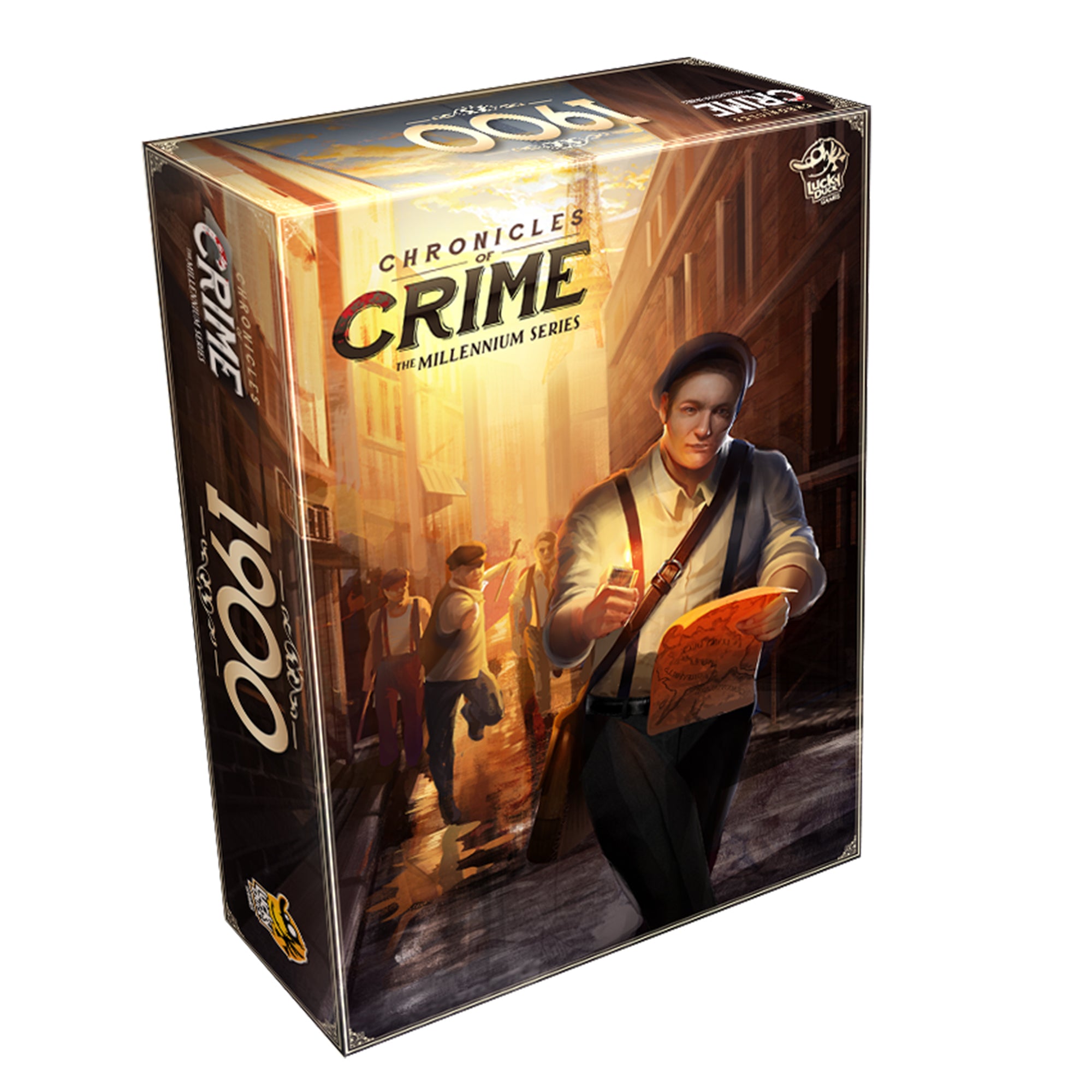 Chronicles of Crime: 1900 - Parisian Crime Investigation Game – Asmodee ...