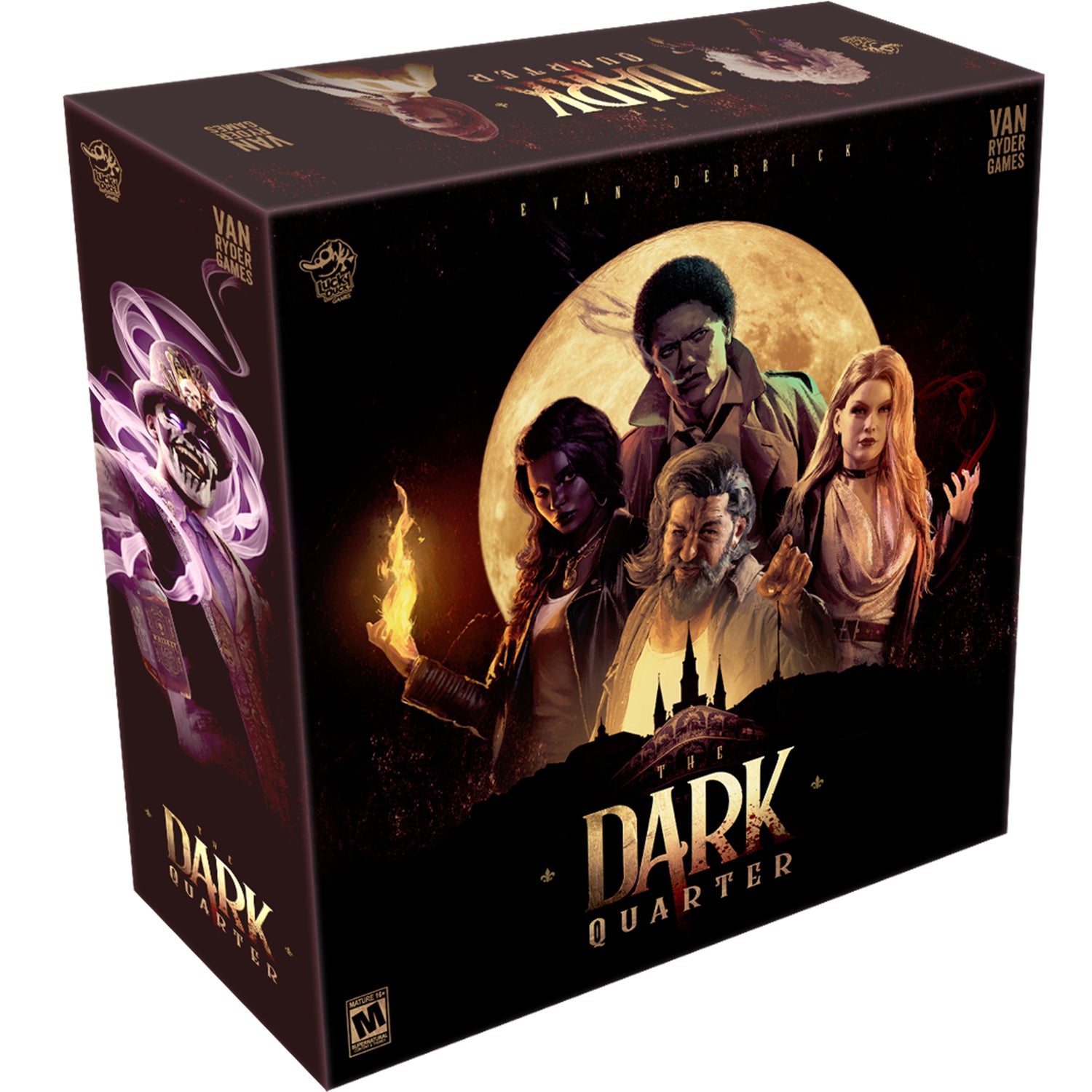 The Dark Quarter Board Game – Asmodee USA