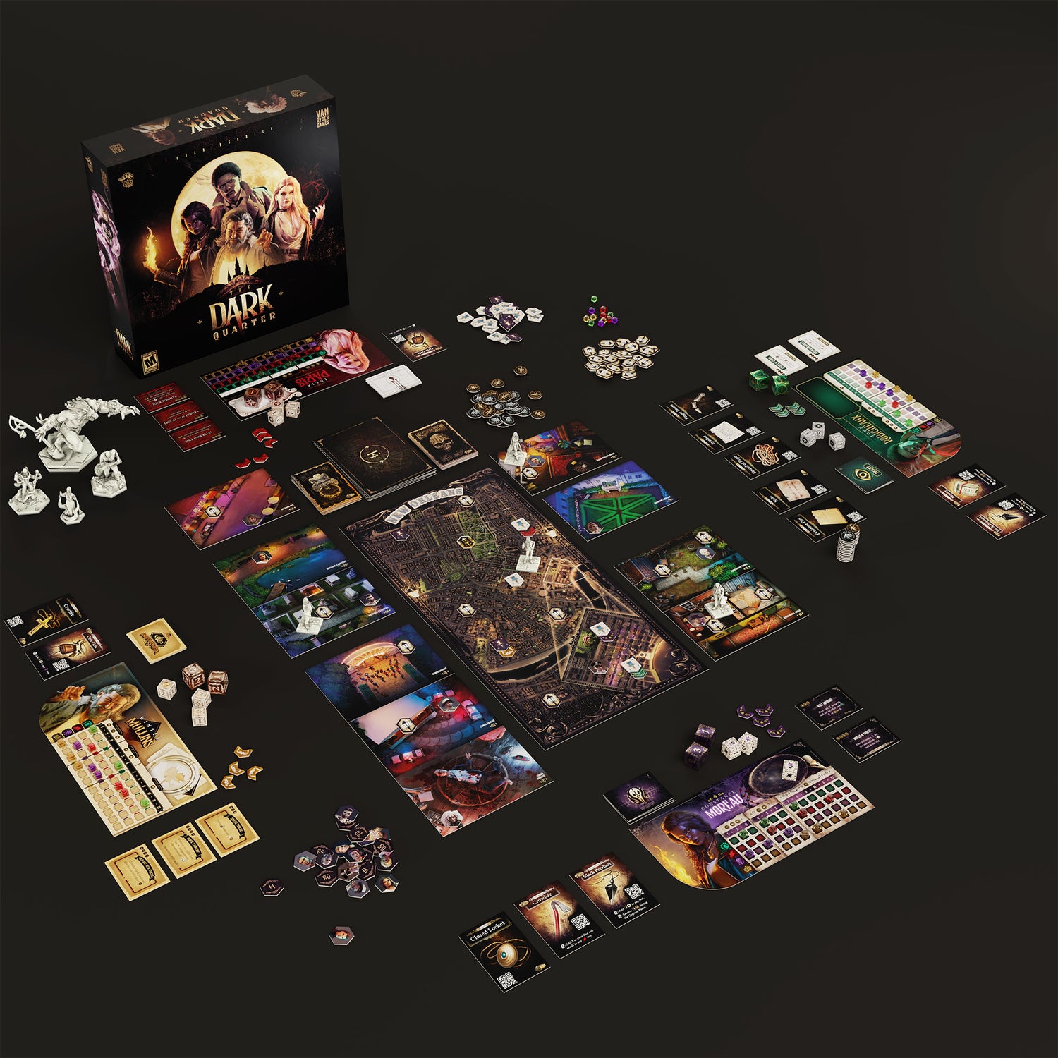 The Dark Quarter Board Game – Asmodee North America