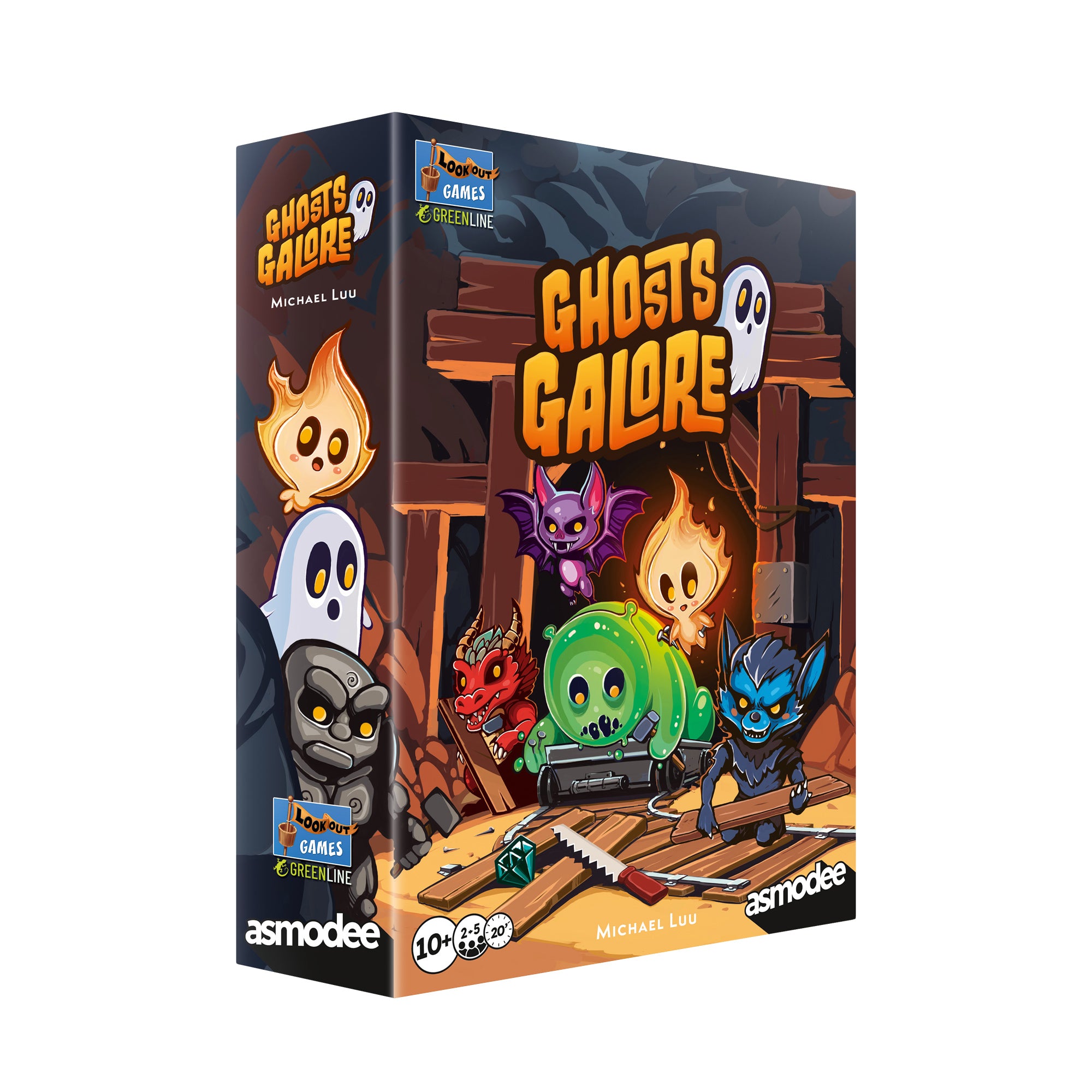 Ghosts Galore Board Game – Asmodee USA
