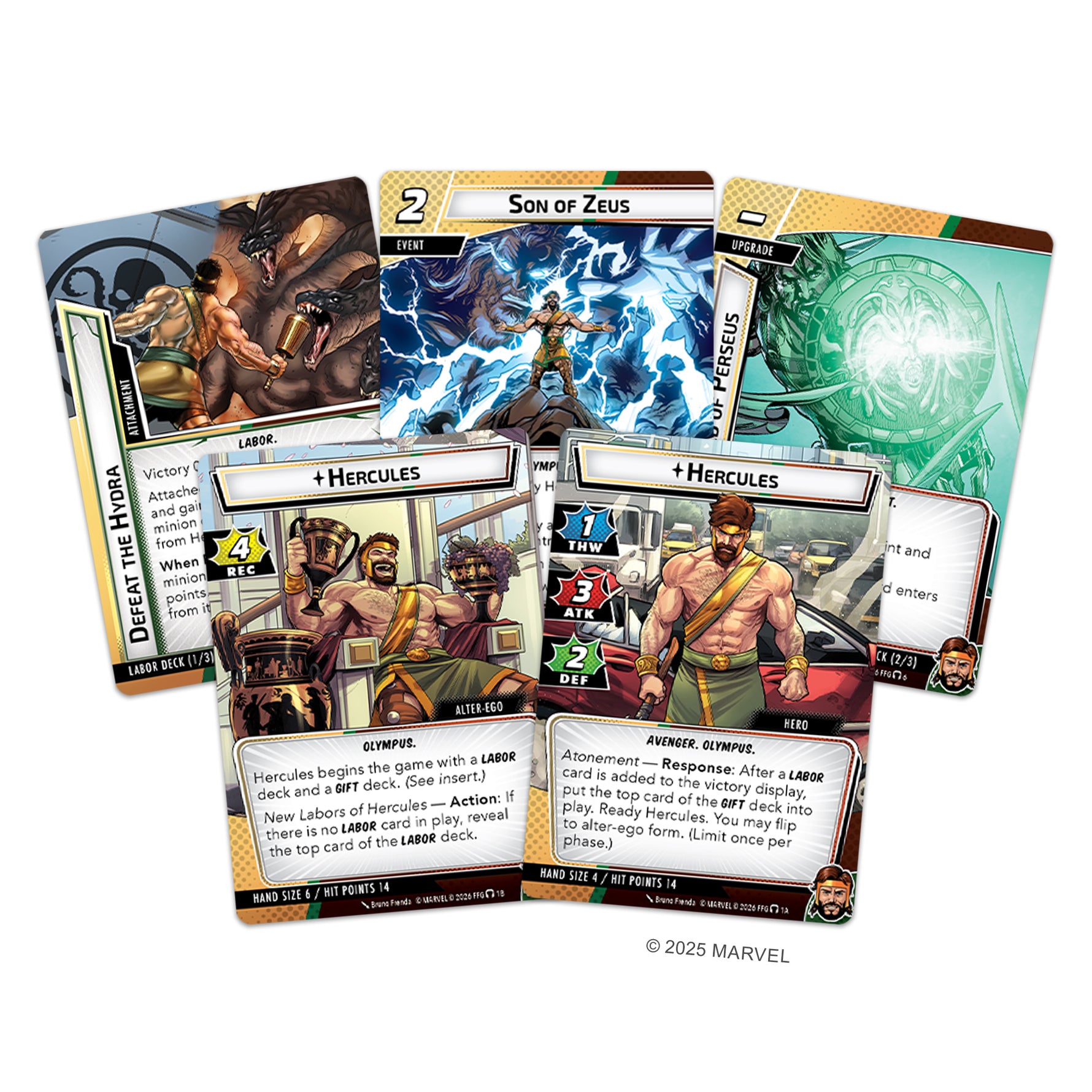 Marvel Champions: The Card Game - Hercules Hero Pack – Asmodee USA
