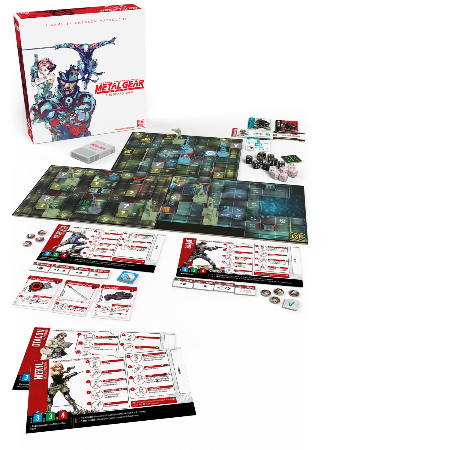 Metal Gear Solid Board Game – Asmodee USA