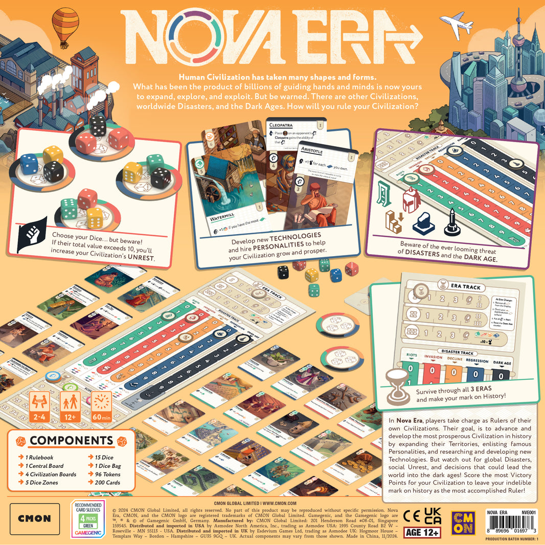 Nova Era Board Game – Asmodee North America