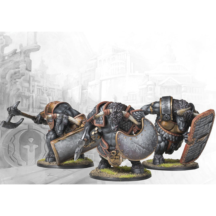 Conquest Miniatures Game - City States: Minotaur Haspists – Asmodee USA