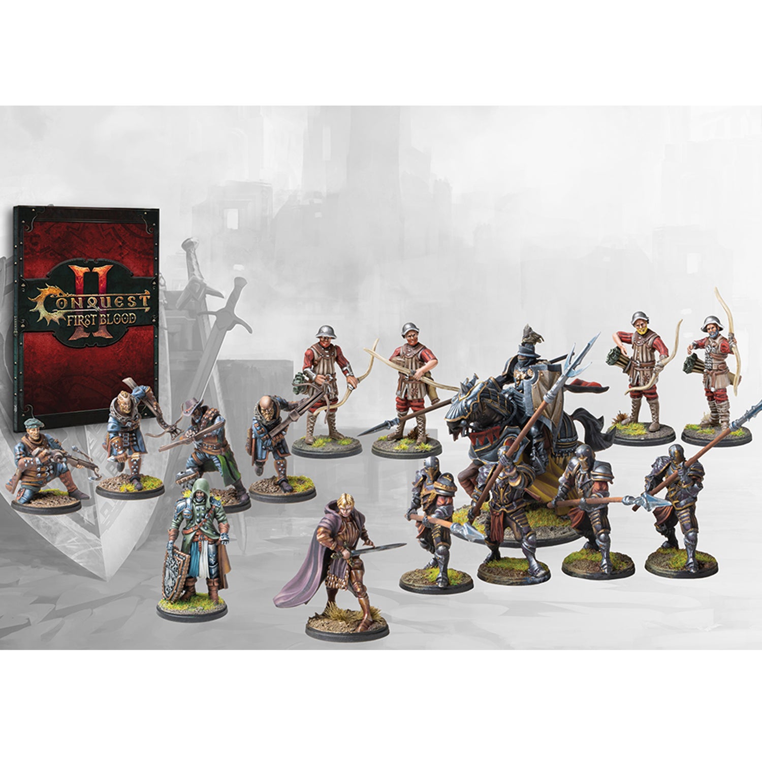 Conquest Miniatures Game - Hundred Kingdoms: First Blood Warband ...