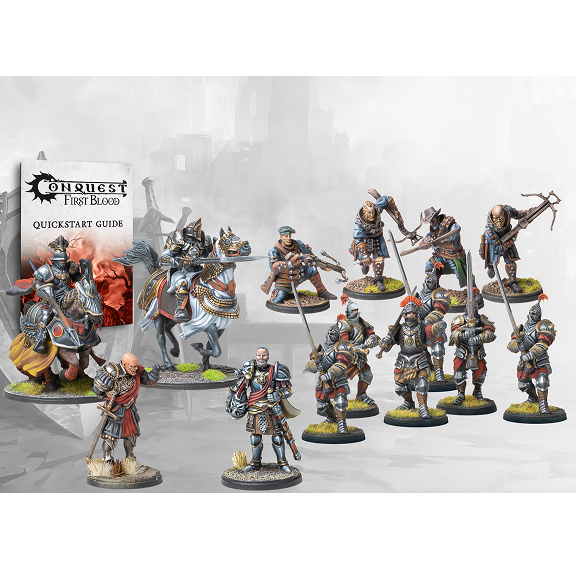 Conquest Miniatures Game - Hundred Kingdoms: First Blood Warband ...