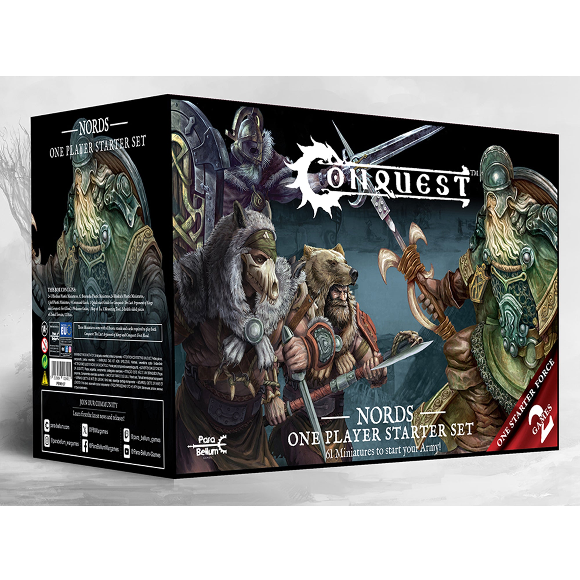 Conquest Miniatures - Nords: Supercharged One Player Starter Set ...