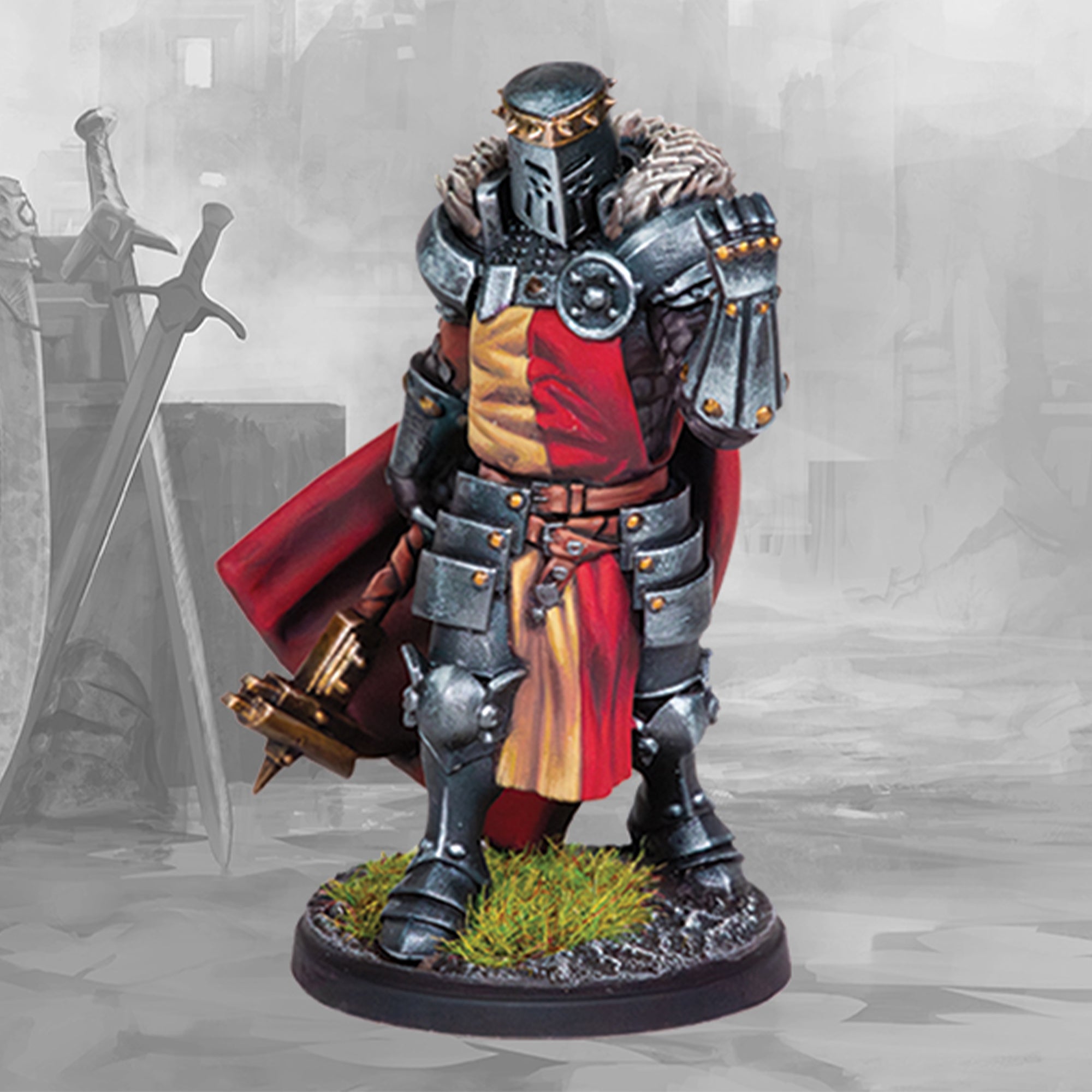 Conquest Miniatures Game - Hundred Kingdoms: Crusading Noble Lord – Asmodee North America