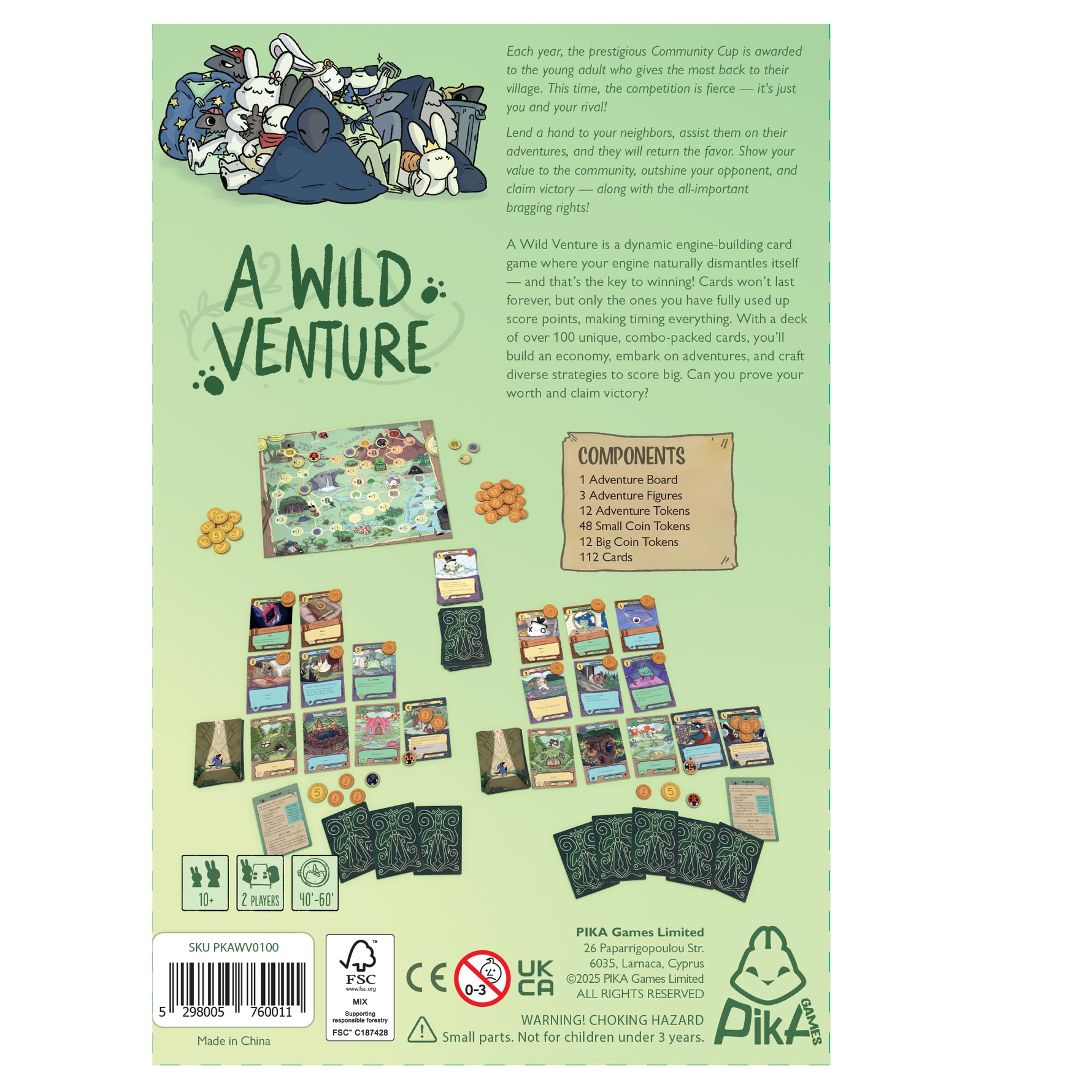A Wild Venture Card Game – Asmodee USA