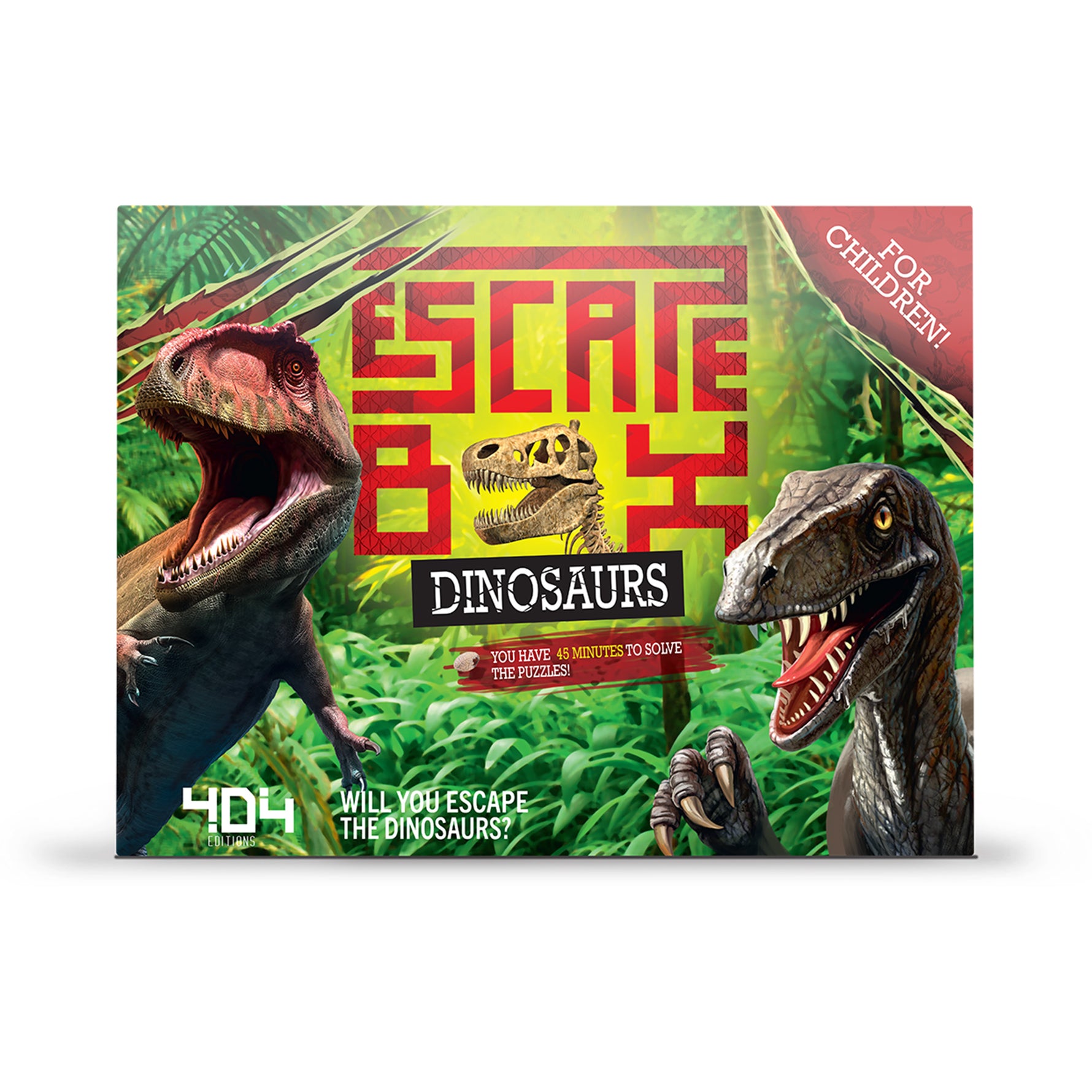 Escape Box Dinosaurs - Escape Room in a Box – Asmodee USA