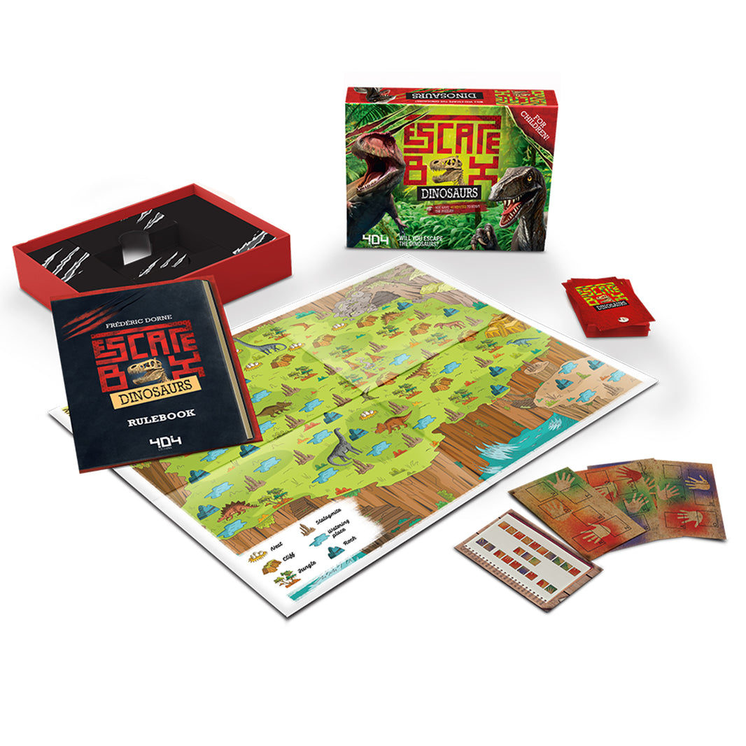 Escape Box Dinosaurs - Escape Room in a Box – Asmodee North America