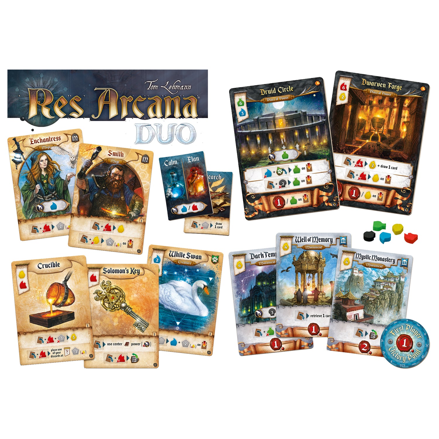 Res Arcana Duo Board Game – Asmodee North America