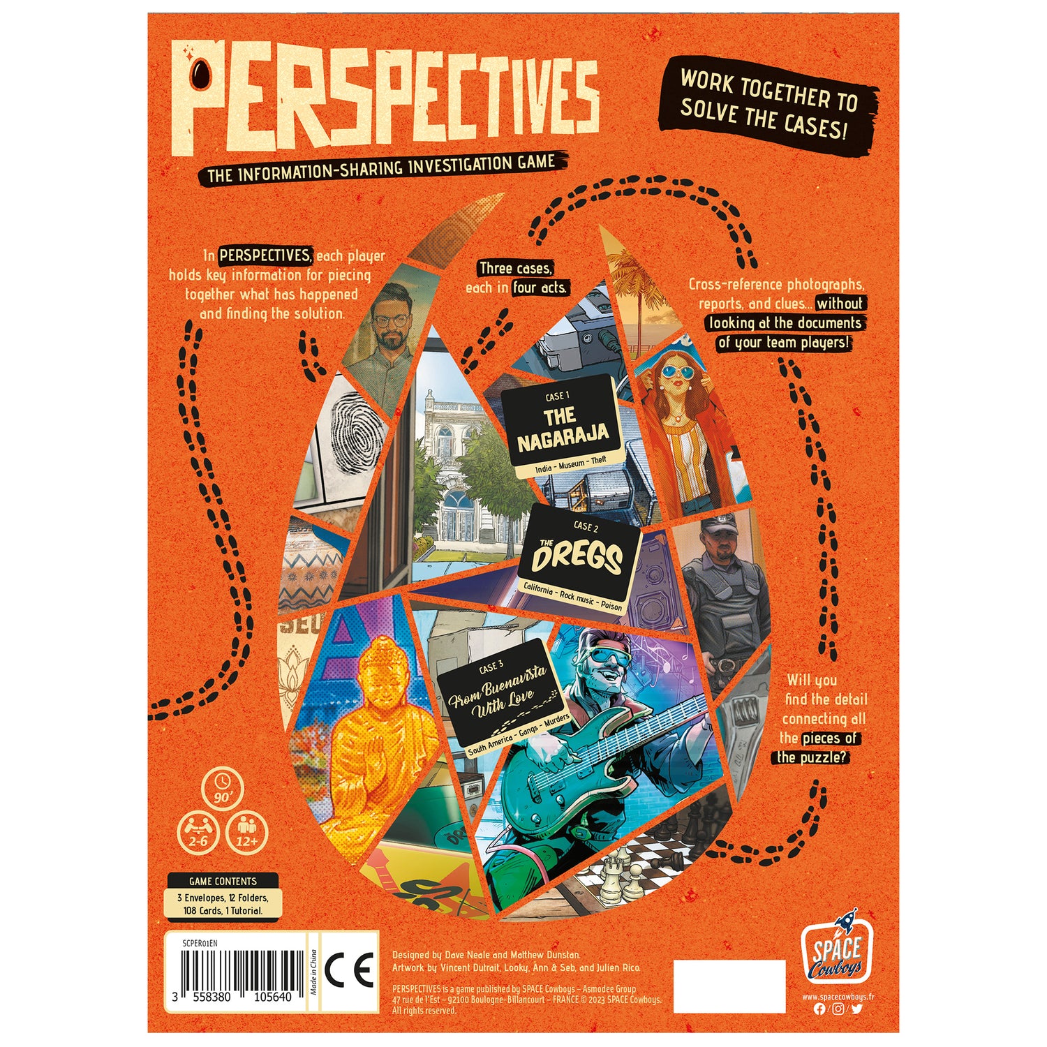 Perspectives Board Game Cooperative Mystery Game for Game Night ...