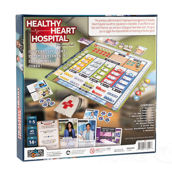 Healthy Heart Hospital Board Game 3rd Edition – Asmodee USA