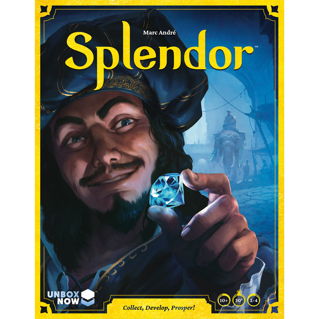 Splendor Board Game - Strategy Game for Prestigious Gems – Asmodee ...
