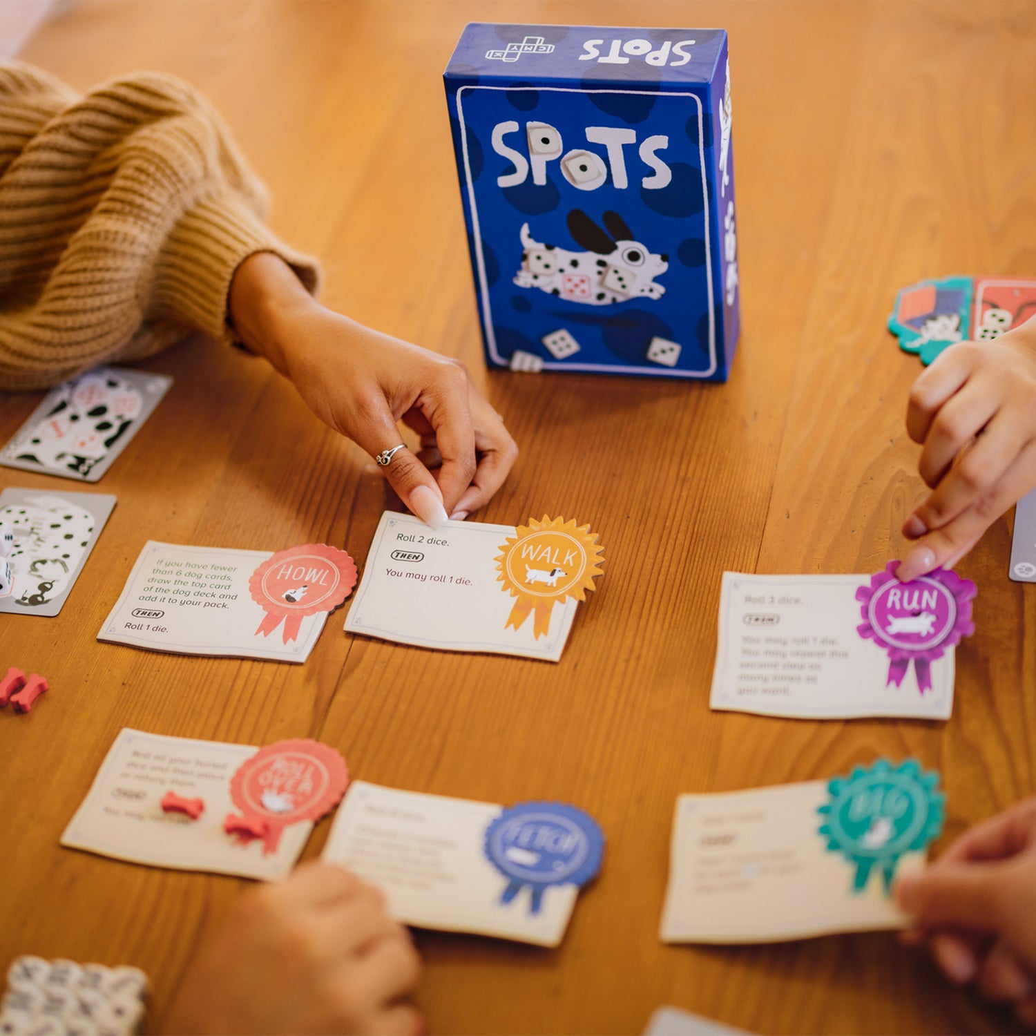 Spots Card Game - Dog Themed Push Your Luck Strategy Game – Asmodee USA