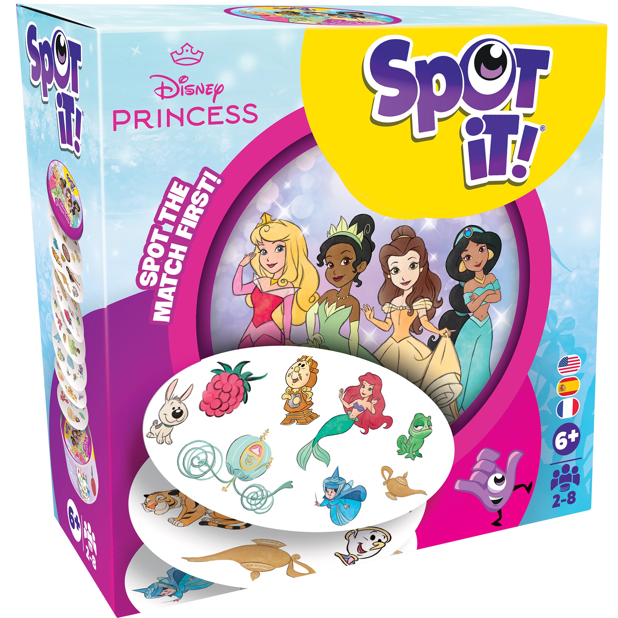 Spot It!: Disney Princess (Eco Sleeve) – Asmodee USA