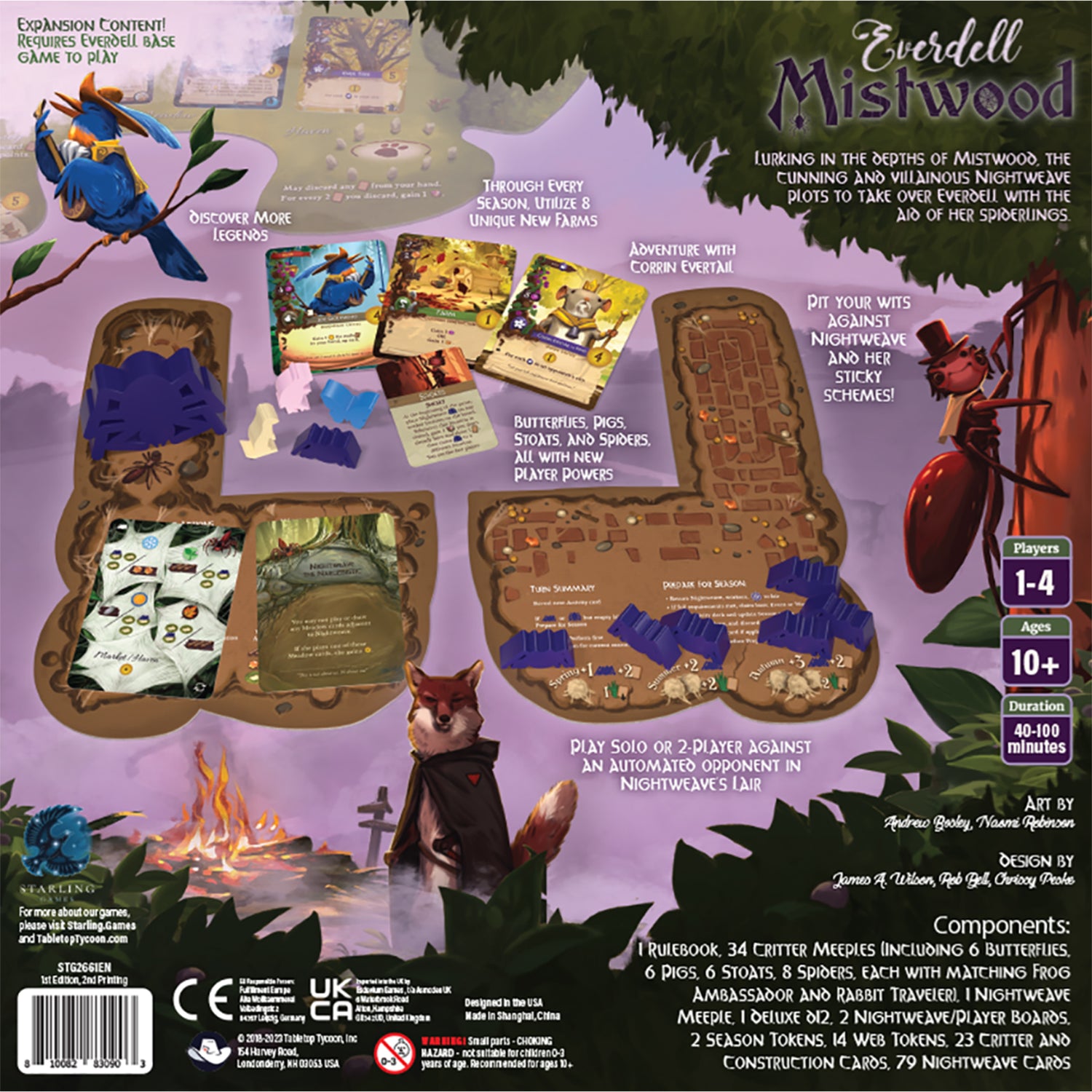 Everdell Board Game: Mistwood Expansion – Asmodee North America