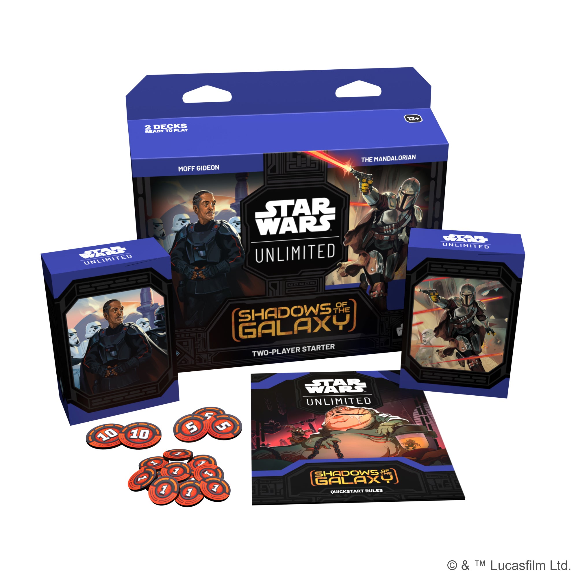 Star Wars: Unlimited - Shadows of the Galaxy: Two-Player Starter ...