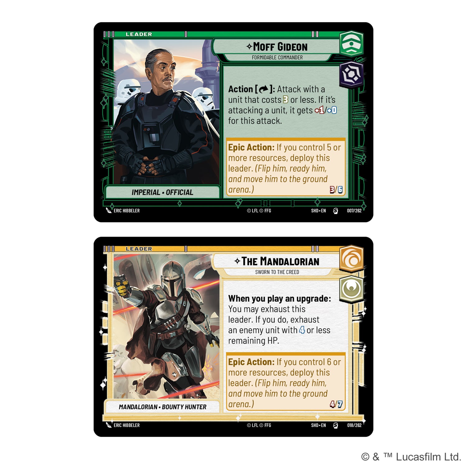 Star Wars: Unlimited - Shadows of the Galaxy: Two-Player Starter ...