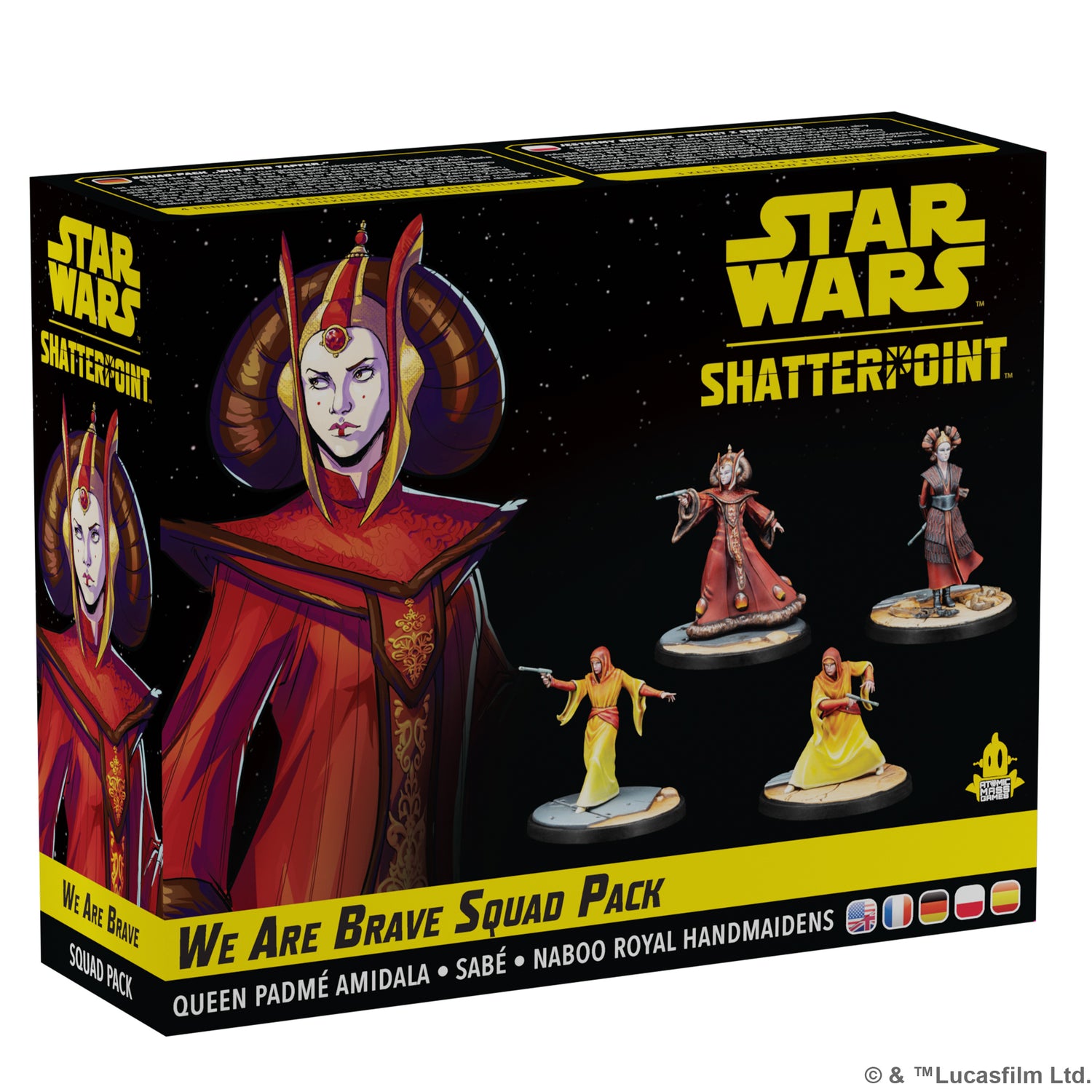 Star Wars Shatterpoint We Are Brave Squad Pack Tabletop Miniatures ...