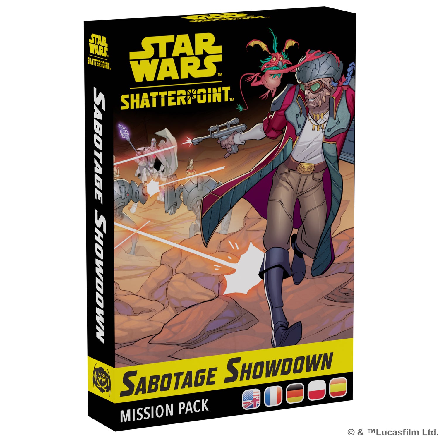 Star Wars Shatterpoint Sabotage Showdown Mission Pack – Asmodee USA