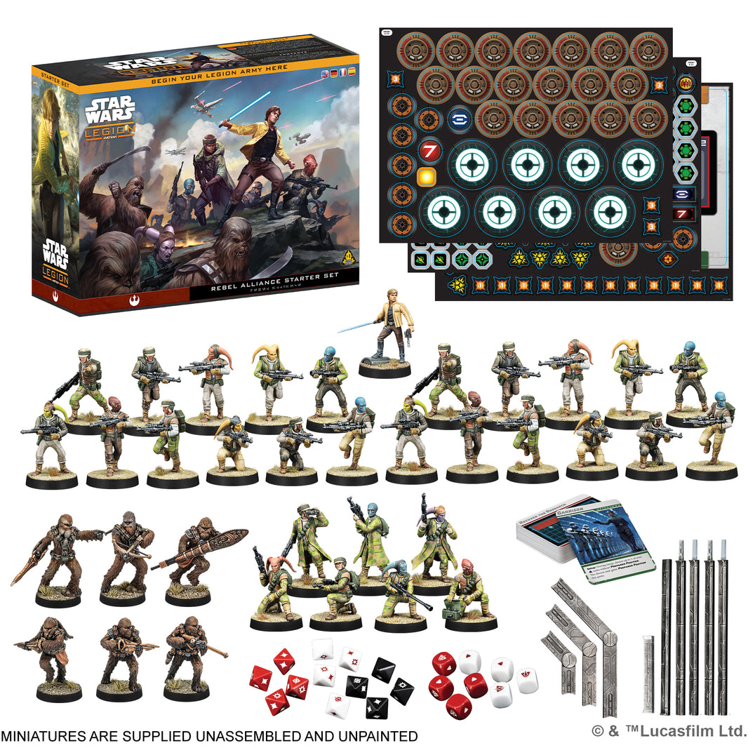 Star Wars: Legion – Rebel Alliance Starter Set – Asmodee North America