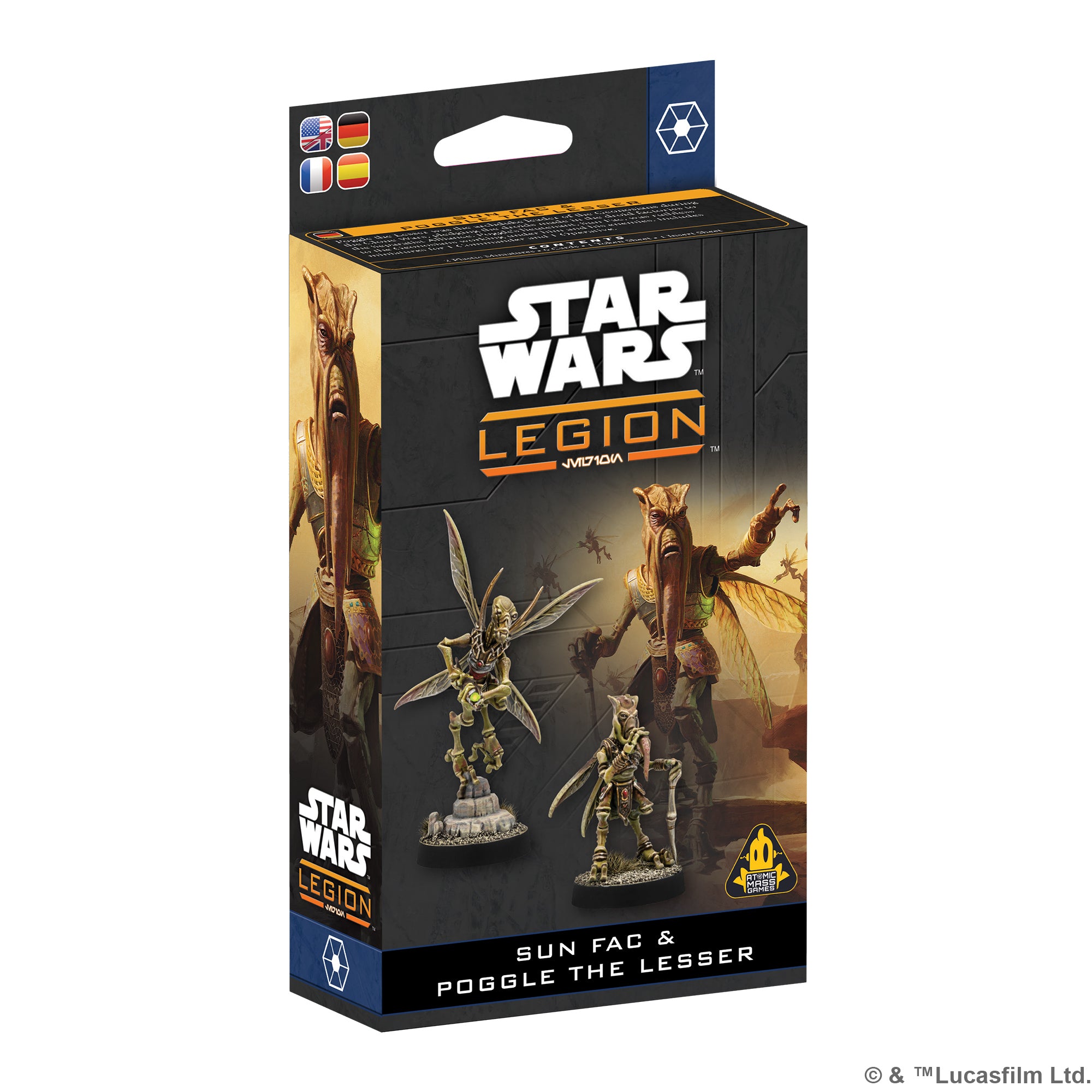 Star Wars: Legion – Poggle the Lesser & Sun Fac – Asmodee USA